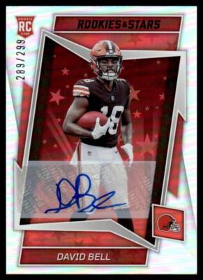 2022 Panini Rookies & Stars Signatures David Bell Rookie Auto 289/299 ...