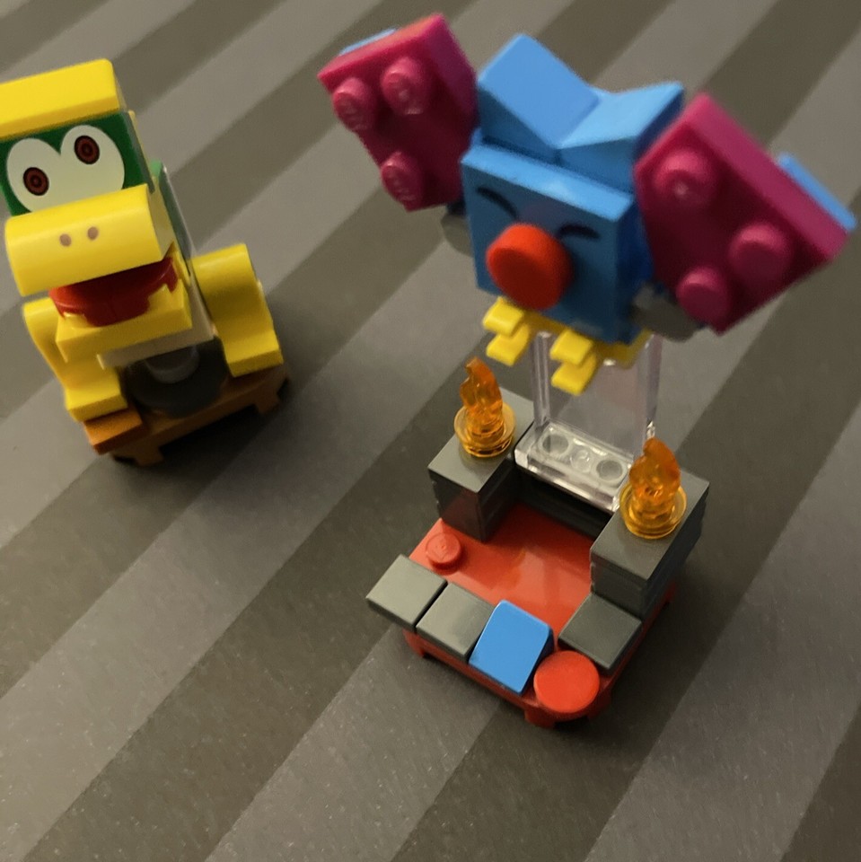 Authentic LEGO Super Mario 71402 Toy Series 4 MECHAKOOPA + SWOOP ...