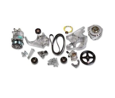 HOLLEY LS/LT COMPLETE ACCESSORY DRIVE KIT,CAST, INCLUDES SD508 A/C ...