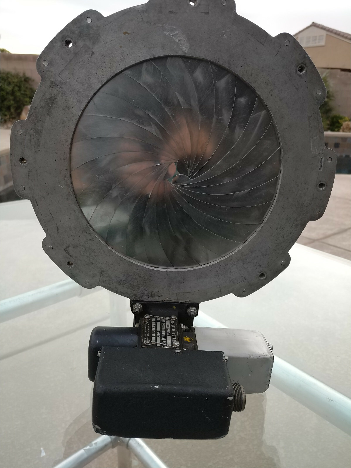 Motorized Iris Diaphram Film - Prop / Rotary Actuator / Sci-Fi/ as ...