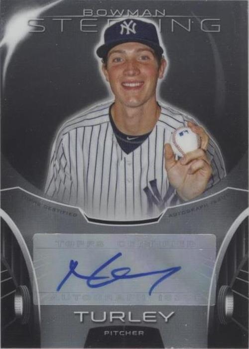 2013 Bowman Sterling - Prospect Autographs Nik Turley #BSAP-NTU (AU, RC ...