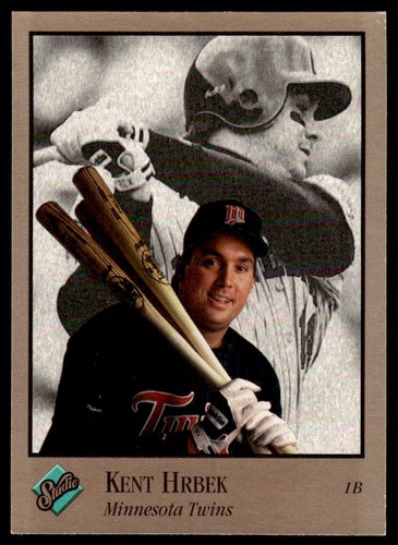 1992 Leaf Studio 205 Kent Hrbek Minnesota Twins Baseball Card | eBay