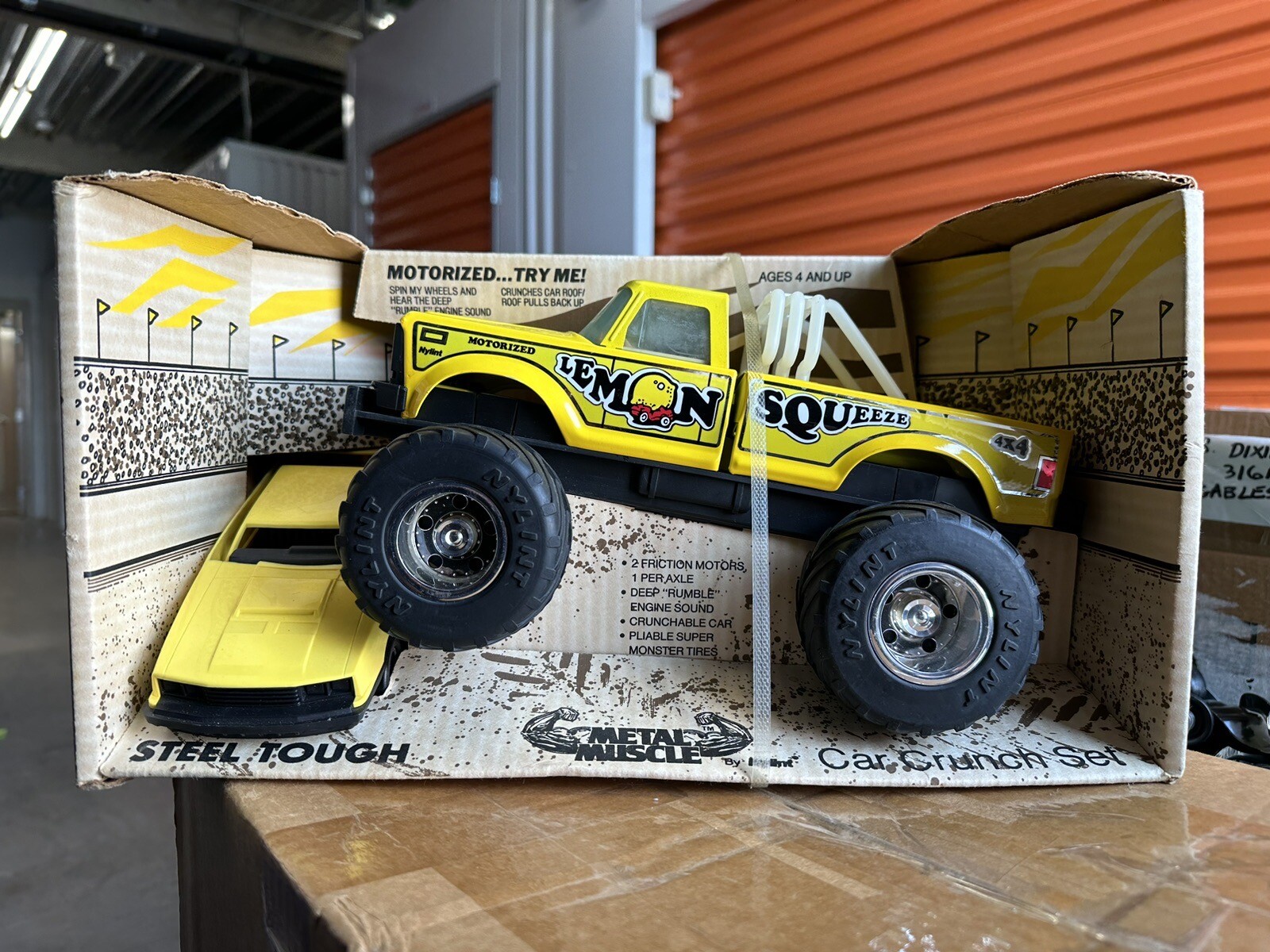 NEW Vintage Nylint Action Masters Lemon Squeeze Monster Truck Car ...