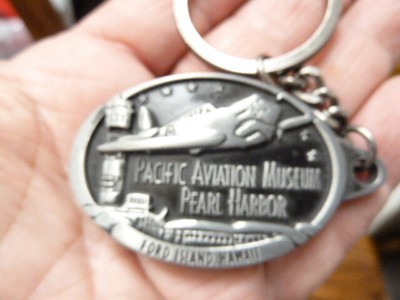Pacific Aviation Museum Pearl Harbor Ford Island Hawaii Keychain ...