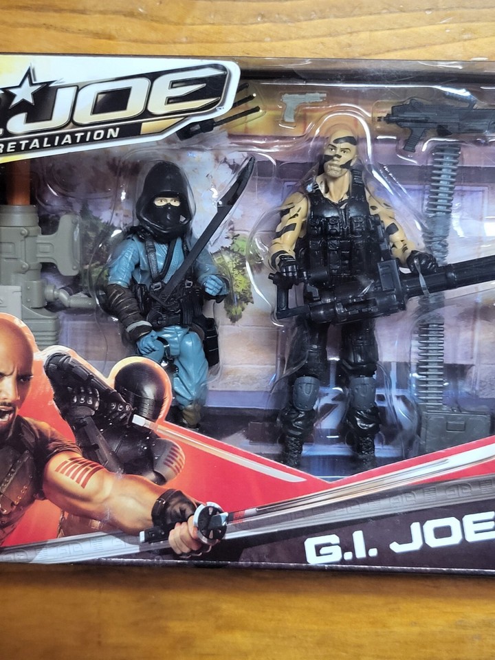 GI Joe Retaliation Dojo Set 3 Pack Roadblock Kamakura Beachhead Figure ...