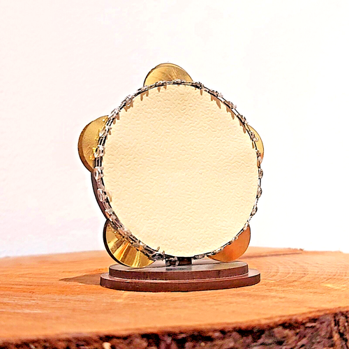 Classical Percussion Music Instrument Tambourine Handmade Vintage Old ...