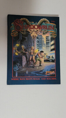 Shadowrun Role-Playing Game Original Core Rulebook 1st Edition ...