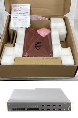 New Avaya Extreme ERS 4850GTS-PWR+ 48x1Gb POE+ Ethernet Switch Kit ...