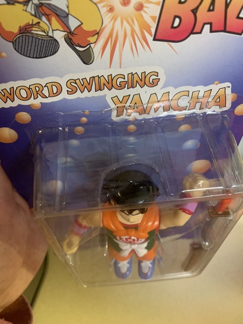 Dragon Ball Z Bandai 1995 Sword Swinging Yamcha Figure for sale online ...