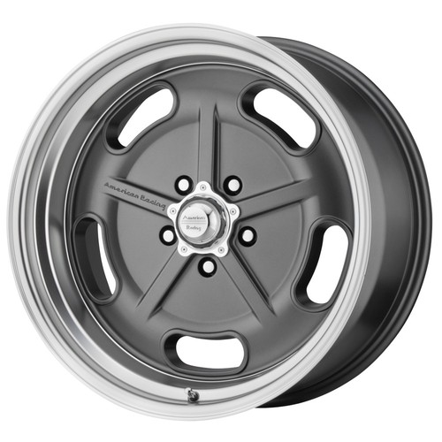 American Racing VN511 Salt Flat 22x8.5 5x4.75" +0mm Gray Wheel Rim 22 ...