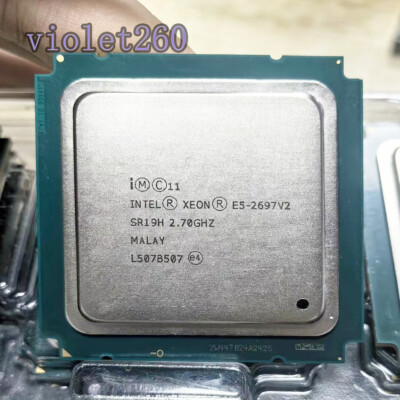 Intel Xeon E5-2697 V2 LGA2011 Server CPU Processor 2.7GHz 12 Core SR19H ...