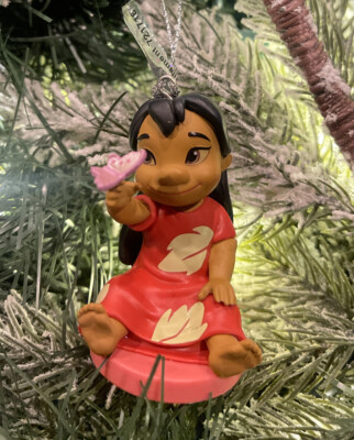2025 Disney Baby Girl Lilo Hawaii Christmas Tree Ornament New Lilo And ...