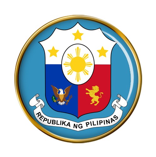 Philippines Crest Pin Badge | eBay UK