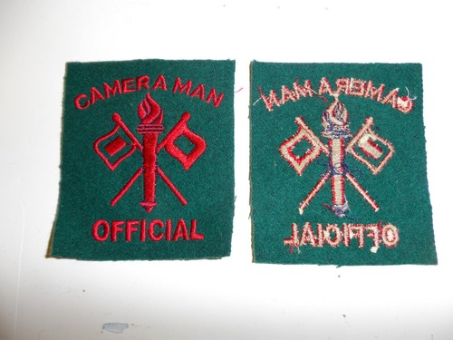 c0003 WW 2 Civilian US ARMY OFFICIAL CAMERAMAN PATCH R10A | eBay