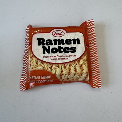 *SEALED* Ramen Notes Ramen Noodle Sticky Note Pad 155 Sheets new ...