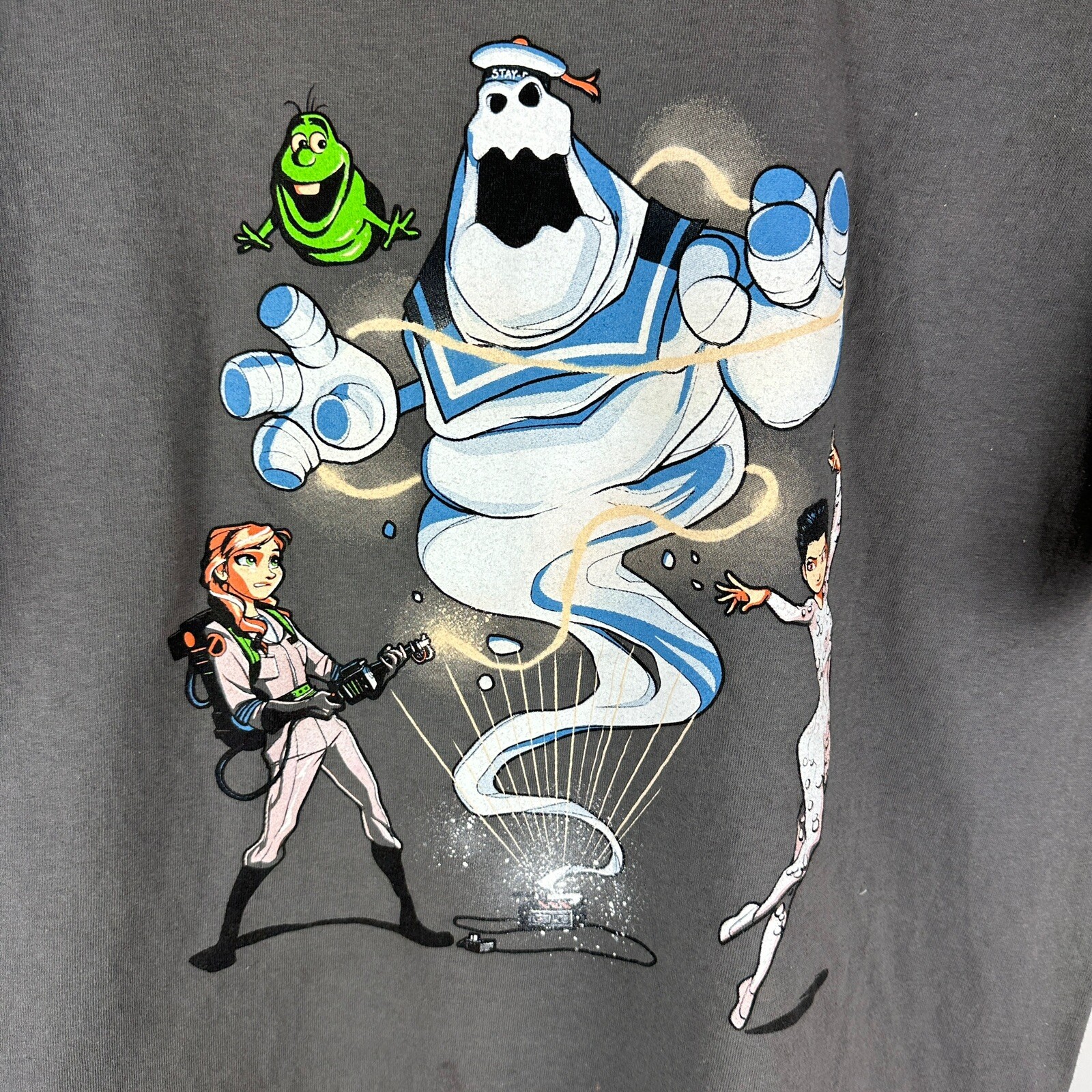 Mens Y2K The Ghost Busters Cartoon Movie Promo Graphi… - Gem