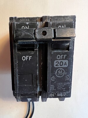 GE RT-690 20 Amp 1-Pole Type THQB Ground Fault Circuit Breaker | eBay