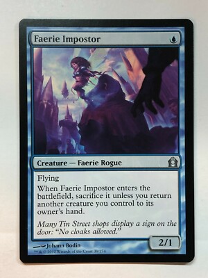 MTG Faerie Impostor Return to Ravnica 39 Regular Uncommon | eBay
