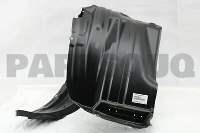 538050K111 Genuine Toyota SHIELD SUB-ASSY, FRONT FENDER SPLASH, RH ...