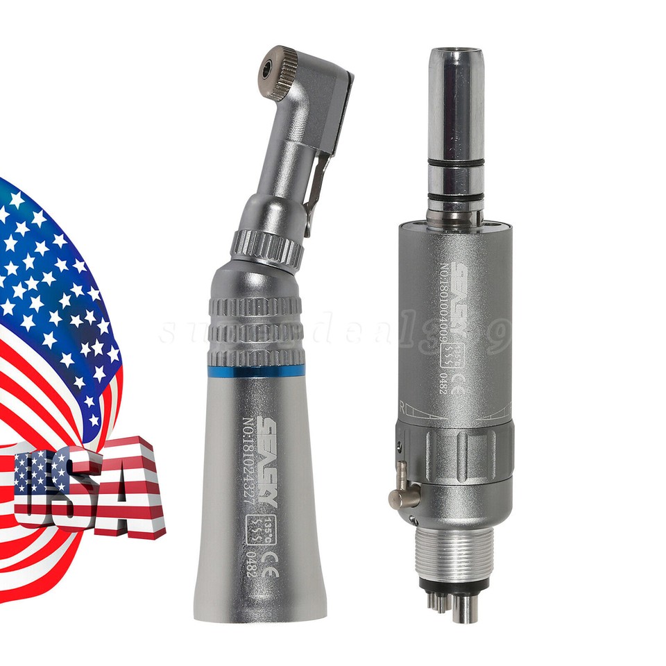 NSK Style LED Dental High Speed Push /Low Speed Contra Angle Handpiece ...