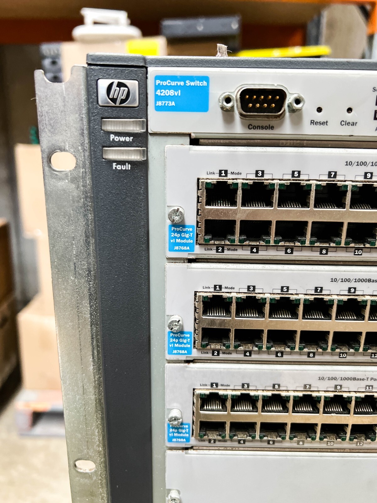 HP+ProCurve+4208vl+Switch+Chassis+J8773A for sale online | eBay