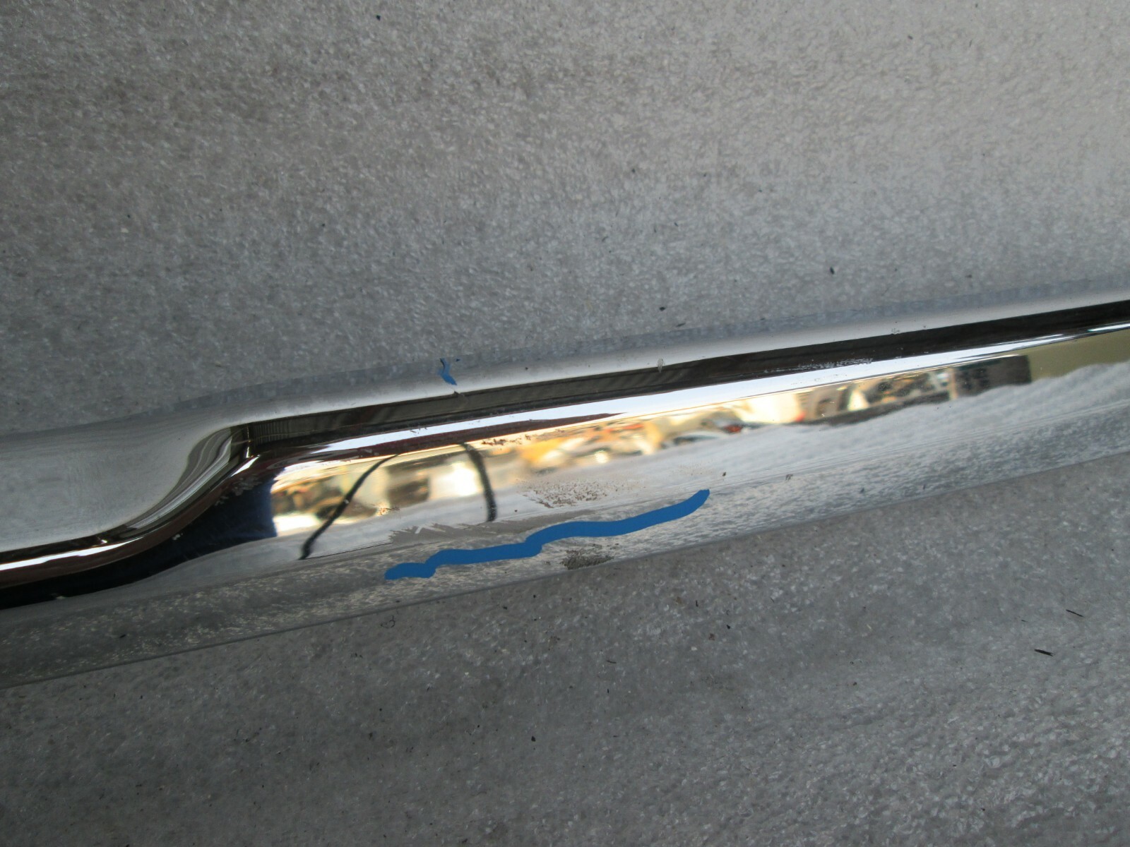 2017-2019 NISSAN ROGUE REAR BUMPER OEM CHROME MOULDING ACCENT TRIM ...