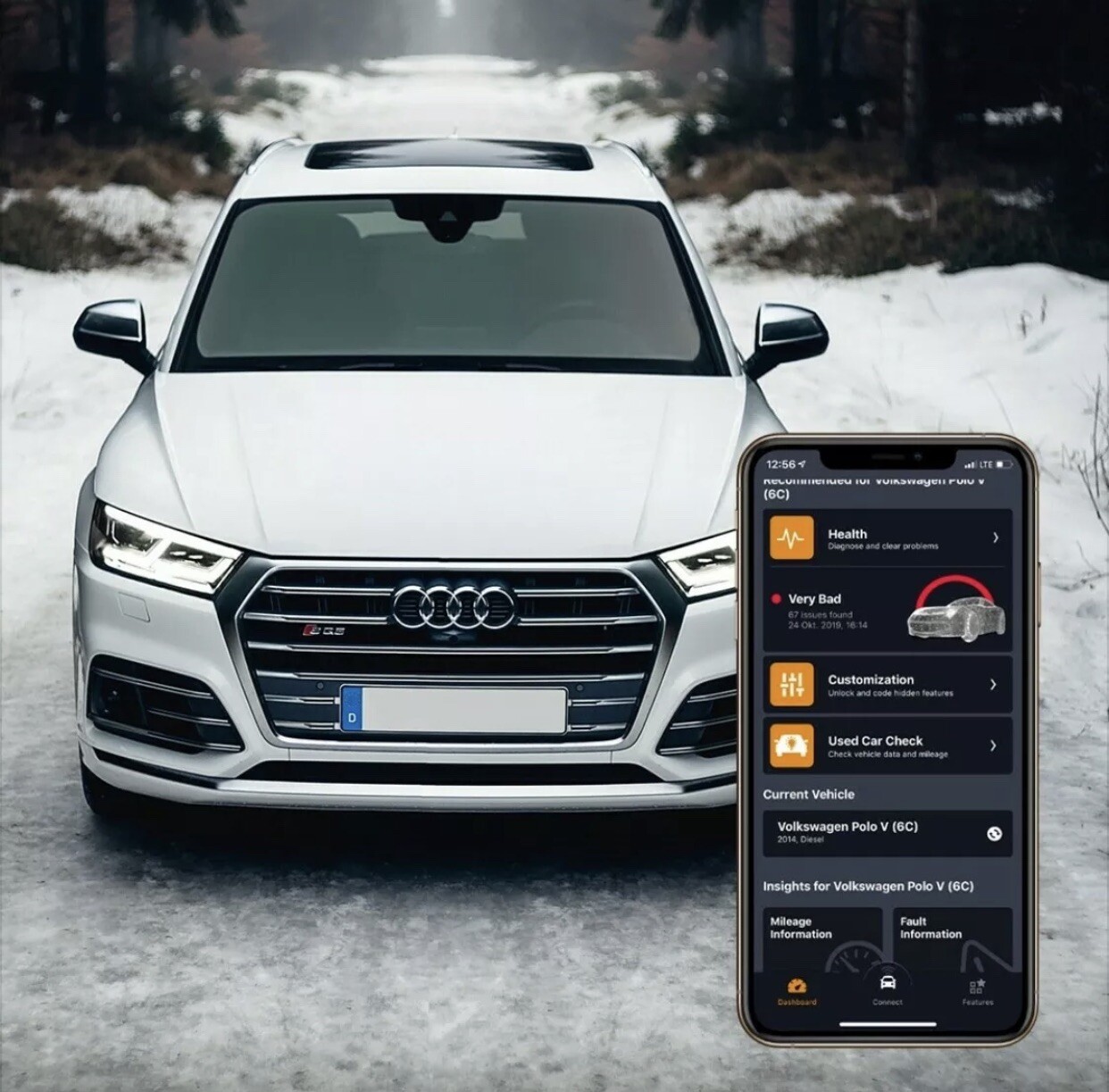 Carly Universal BMW Diagnostic Device BestApp iOS/Android OBD Reader ...