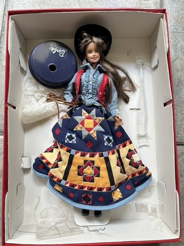 DEBOXED - 1998 Lifestyles Of The West Collection Western Plains Barbie ...