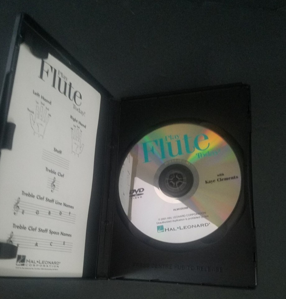 Play Flute Today DVD W/ Music Pamphlet Included* Beginner* | eBay