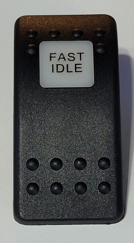 Carling Contura II Actuator / Switch Cover - FAST IDLE RV Bus Semi | eBay