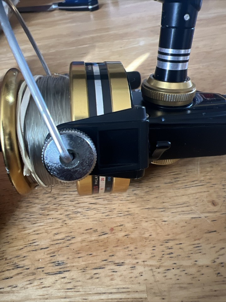 Penn 750 SS Skirted Spool Fishing Reel - Black/Gold 31324075009| eBay