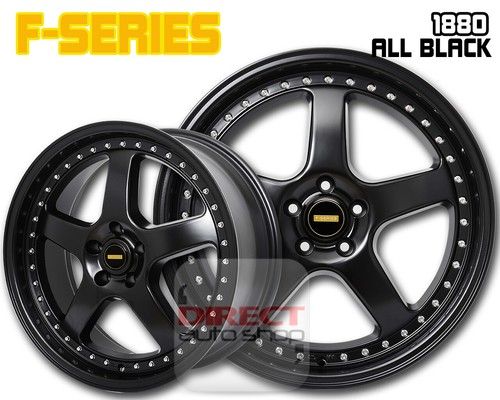 4x FR Satin BLACK 18inch Alloy Wheel HOLDEN COMMODORE VL VK VT VY VZ VE ...