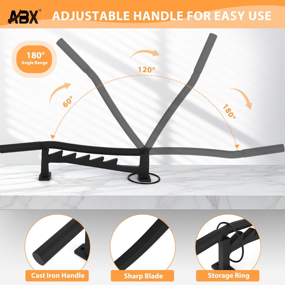 Kindling Splitter, Wood Splitter, Wall Mounted Log Splitter - Heavy ...