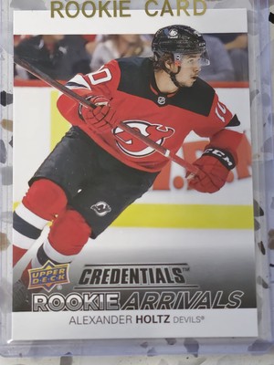 Alexander Holtz - Rookie Arrivals #RA-8 - 2021-22 Upper Deck ...