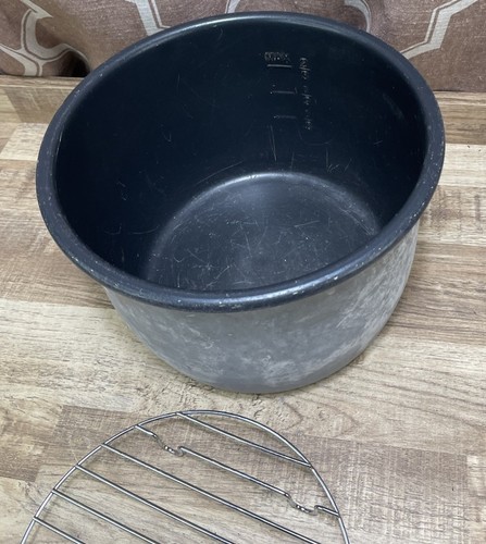 Crock-Pot SCCPPC600-V1 Insert Bowl Liner Pan & Rack Only Crock Pot ...