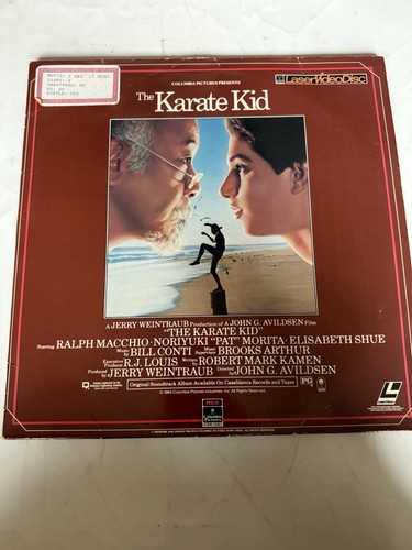 The Karate Kid Laserdisc 1984 Ralph Macchio Cobra Kai | eBay