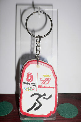 2008 Olympic Games Beijing Keychain BUDWEISER and with Olympic Logo | eBay