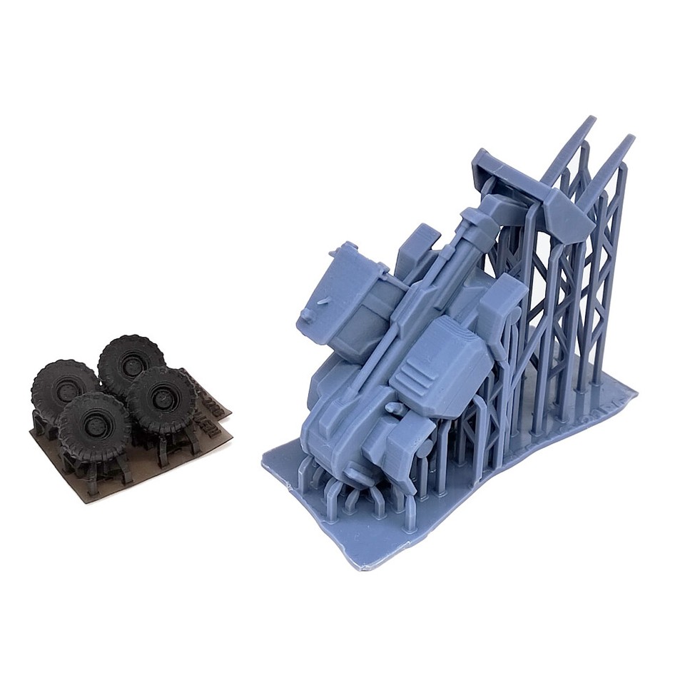 Outland Model Railway Scenery Heavy Duty Vehicle-Telehandler Truck 1:87 ...