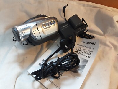 Panasonic VDR-D220 DVD Camcorder + PSU + MANUAL.REF:CAMERA | eBay