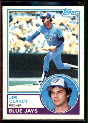 1983 Topps Jim Clancy #345 Toronto Blue Jays | eBay