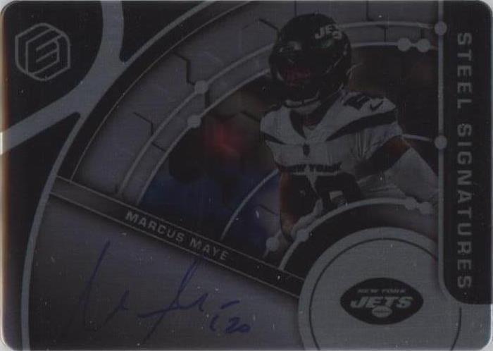 2022 Panini Elements - Steel Signatures Marcus Maye #SS-MM /199 (AU ...