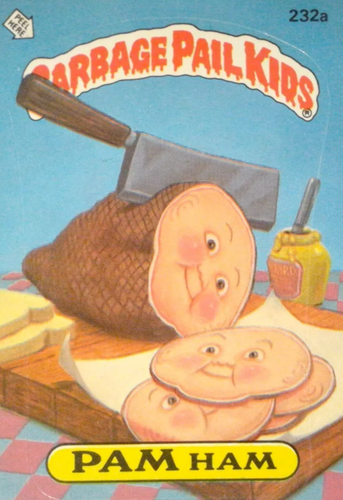 1986 Topps Garbage Pail Kids #232a Pam Ham | eBay