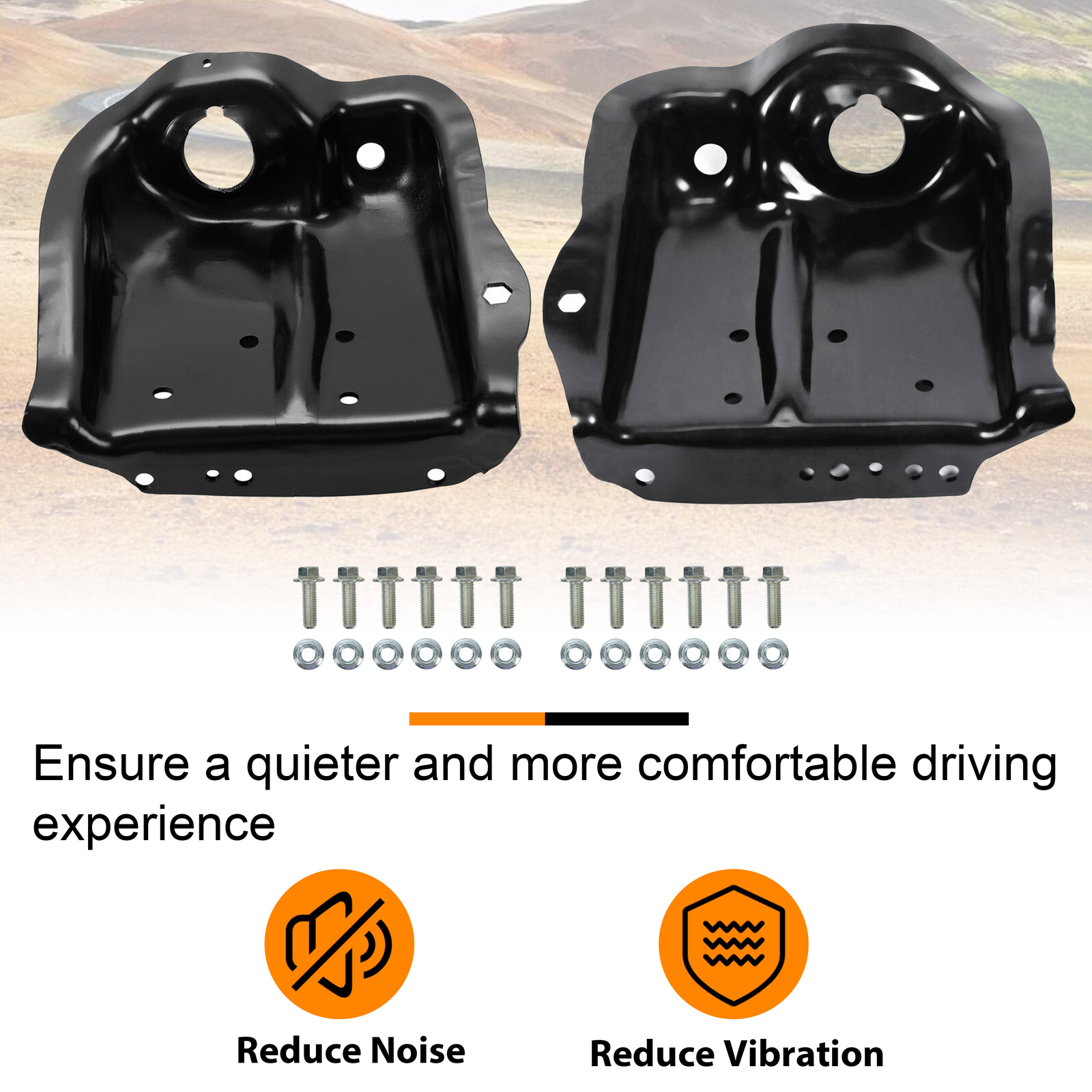 For Ford F-150 Bronco 80-96 Front Coil Spring Tower Shock and Strut ...