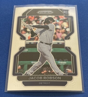 2022 Panini Prizm #60 Jacob Robson RC Detroit Tigers | eBay