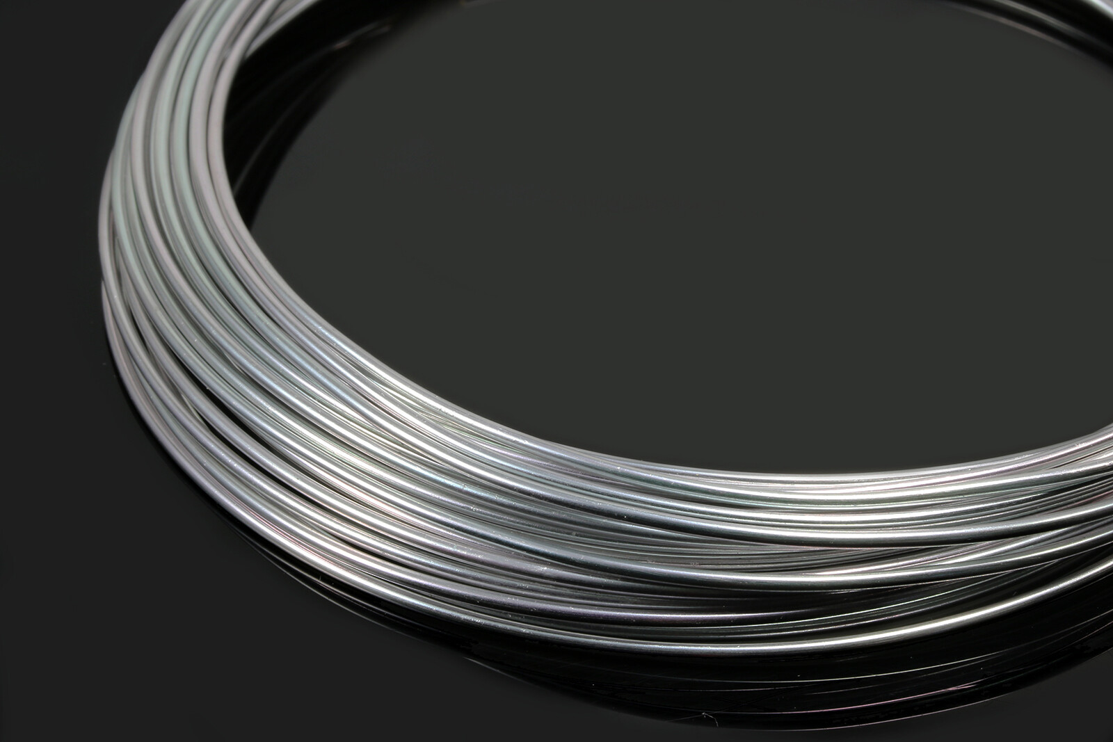 INWARIA Aludraht Ø 1,5 mm 5m Dekodraht Schmuckdraht Basteldraht Draht ...