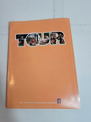 Vintage Official Publication of PGA Tour Magazine Program Golf 1980s ...