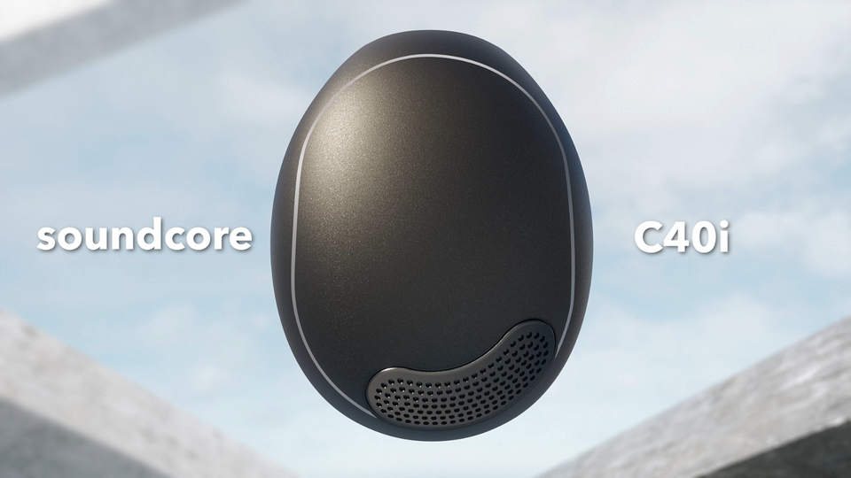 Soundcore C40i Open-Ear Earbuds Clip-On Headphones Breathable Comfort ...