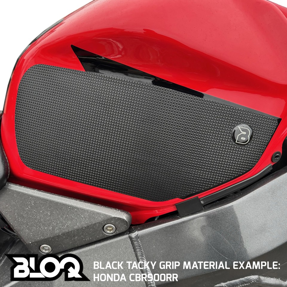 BLOQ HONDA CB650R (2019-) Motorcycle Tank Grips Tacky Grip - Black | eBay