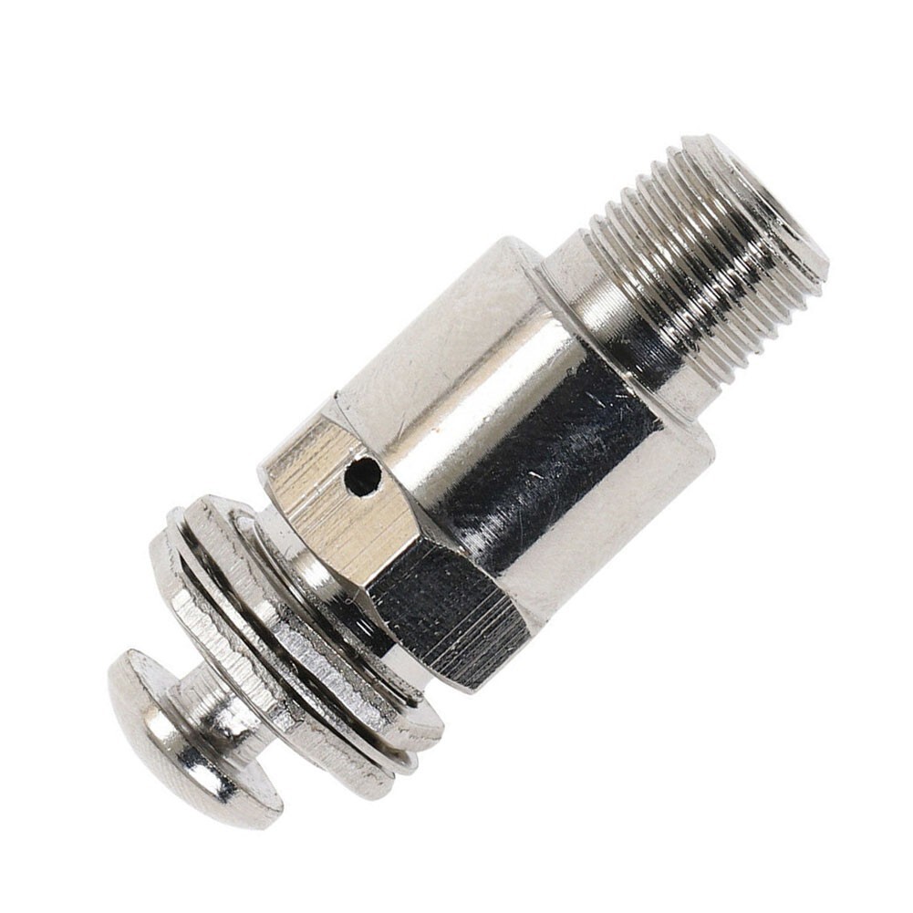 Air Pneumatic TAC-3P 2-Port 3-Position Push Button Switch Valve M5 0.8 ...