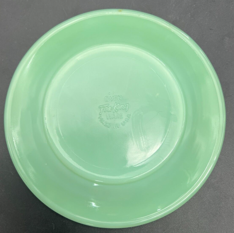 Jadeite Jadite Oven Fire-King Ware Restaurant Salad/Pie Plate 6 3/4" | eBay